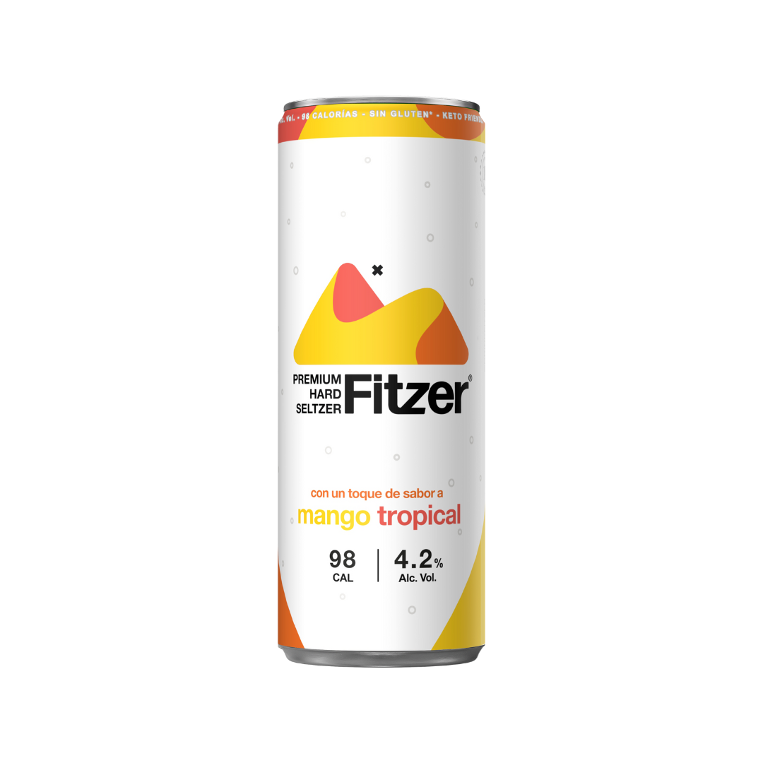 Fitzer Hard Seltzer Mango Tropical | PREM-BEV MEXICO