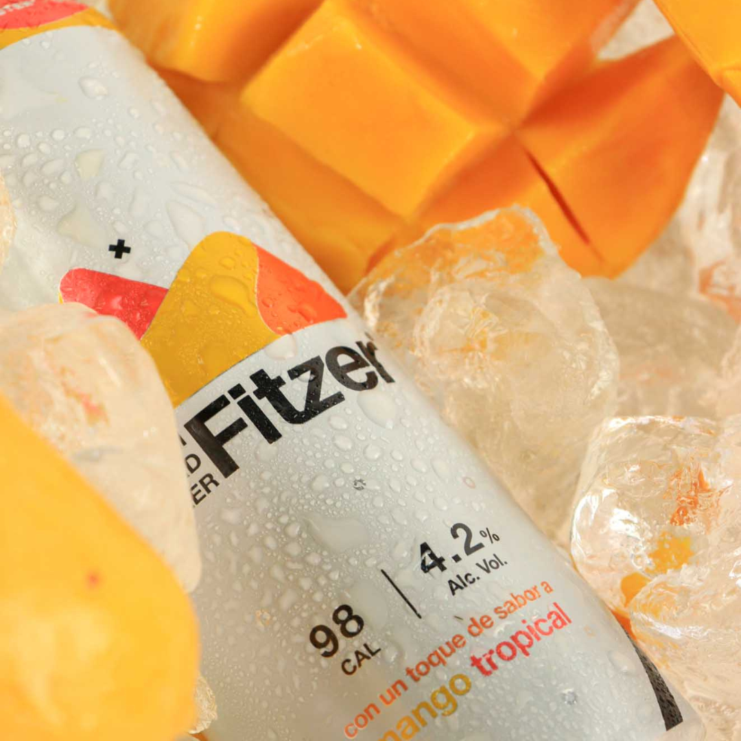 Fitzer Hard Seltzer Mango Tropical | PREM-BEV MEXICO