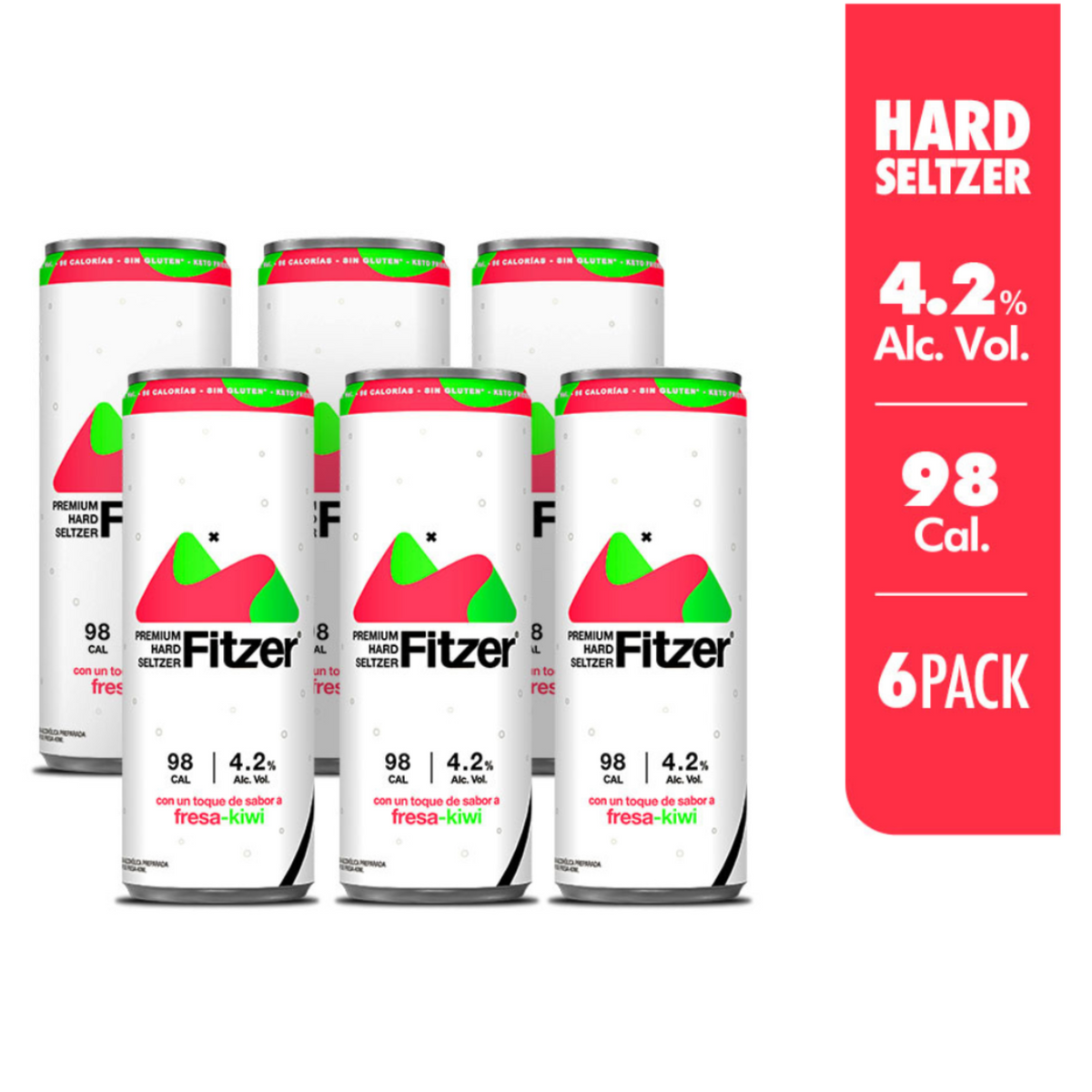 Fitzer Hard Seltzer Fresa-Kiwi | PREM-BEV MEXICO