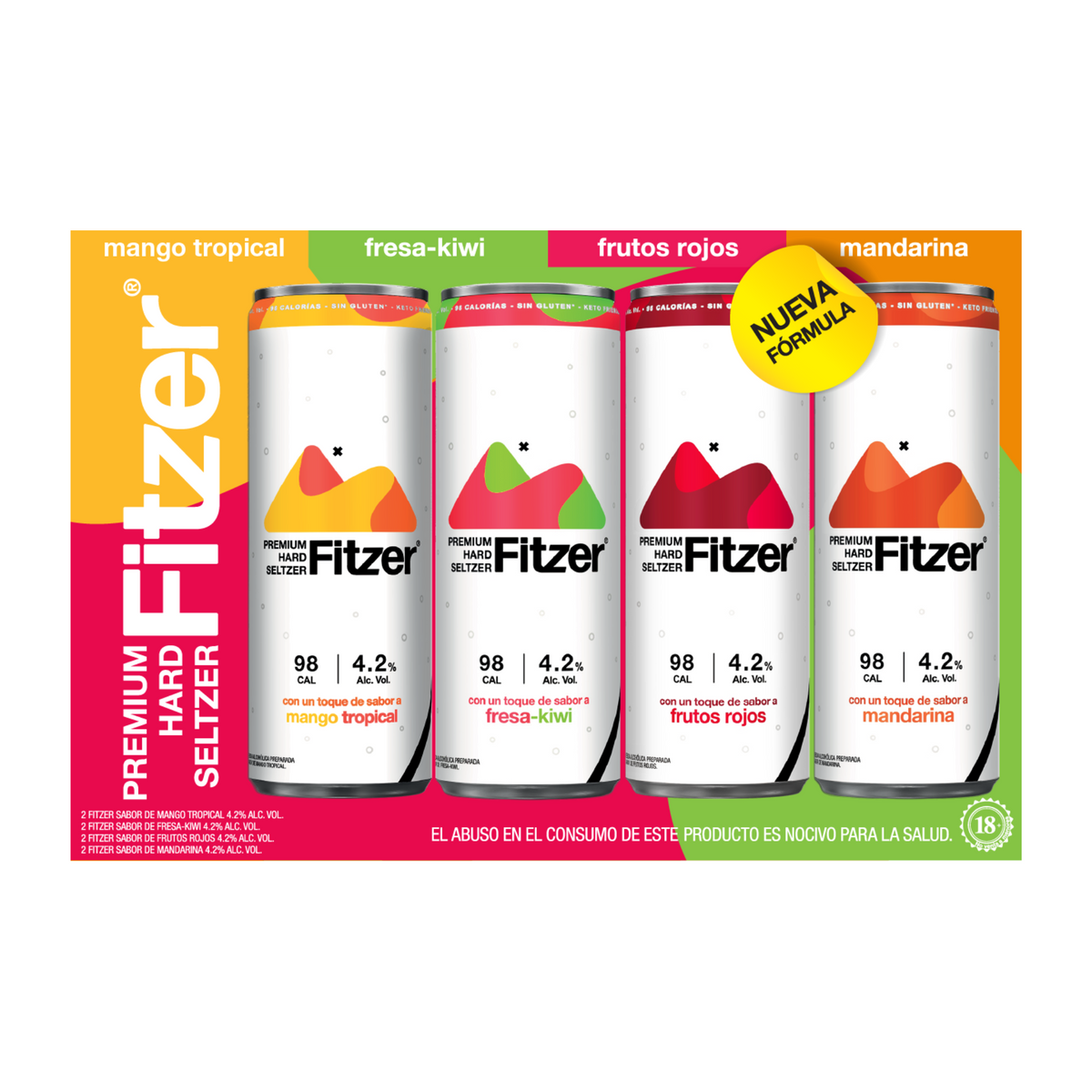 Fitzer Hard Seltzer Mix Pack | PREM-BEV MEXICO